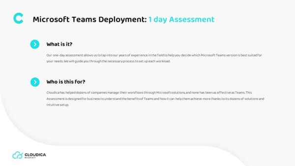 Microsoft Teams Deployment - Cloudica Group