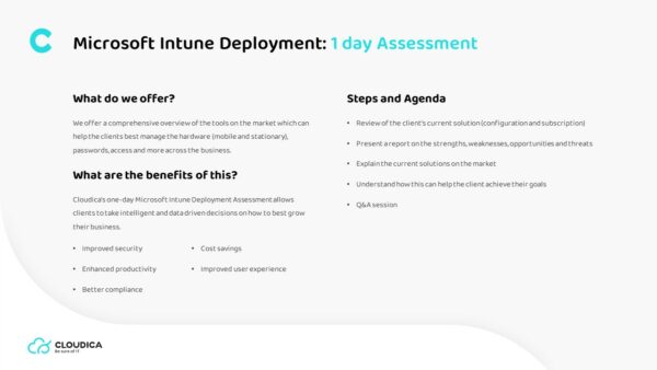 Microsoft Intune Deployment - Cloudica Group