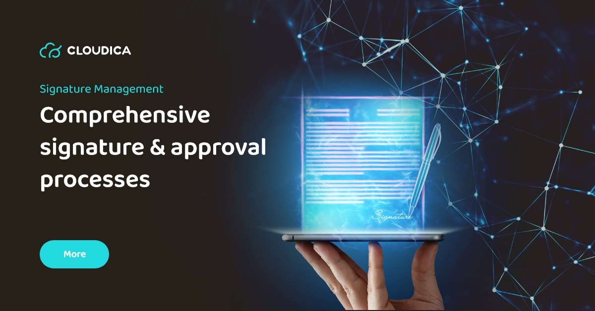 Signature management with a guarantee of safety